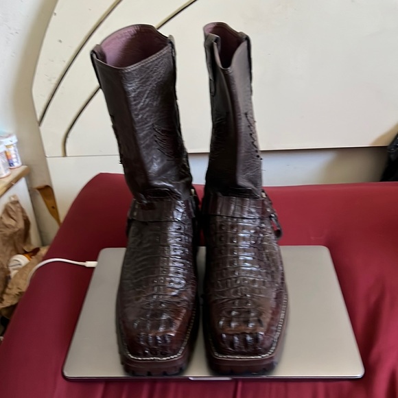 Custom Made | Shoes | Custom Alligator Boots Made By Max Leather In Los ...